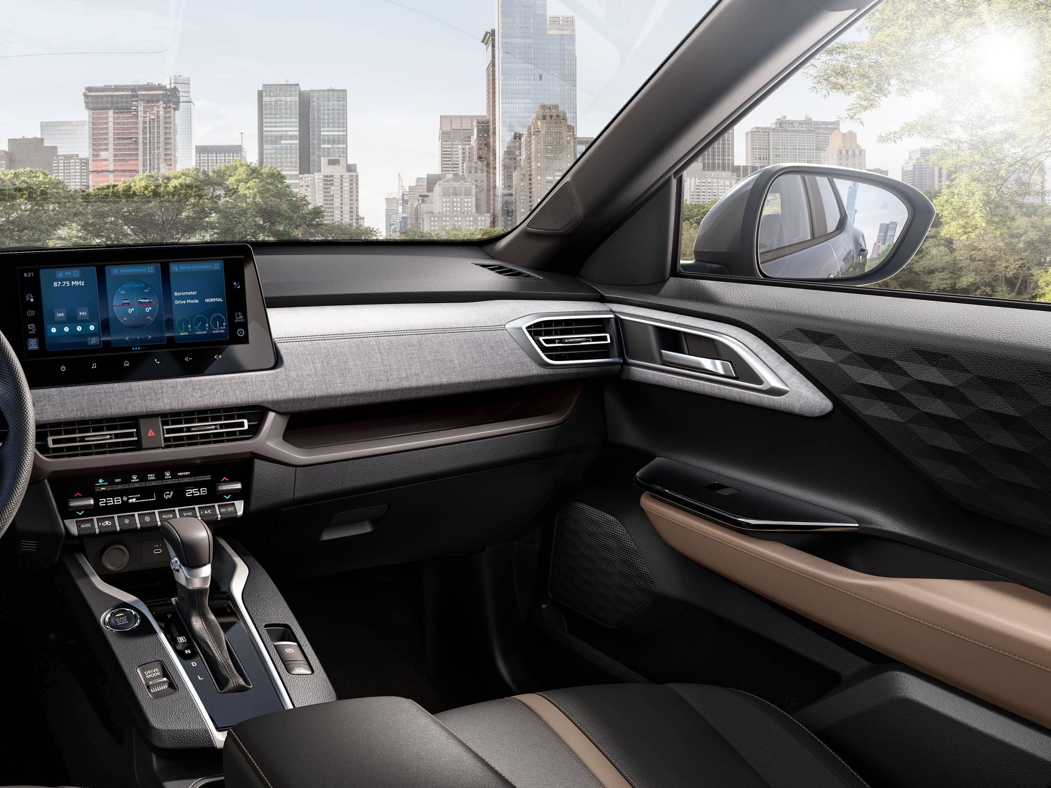 2007 outlander interior